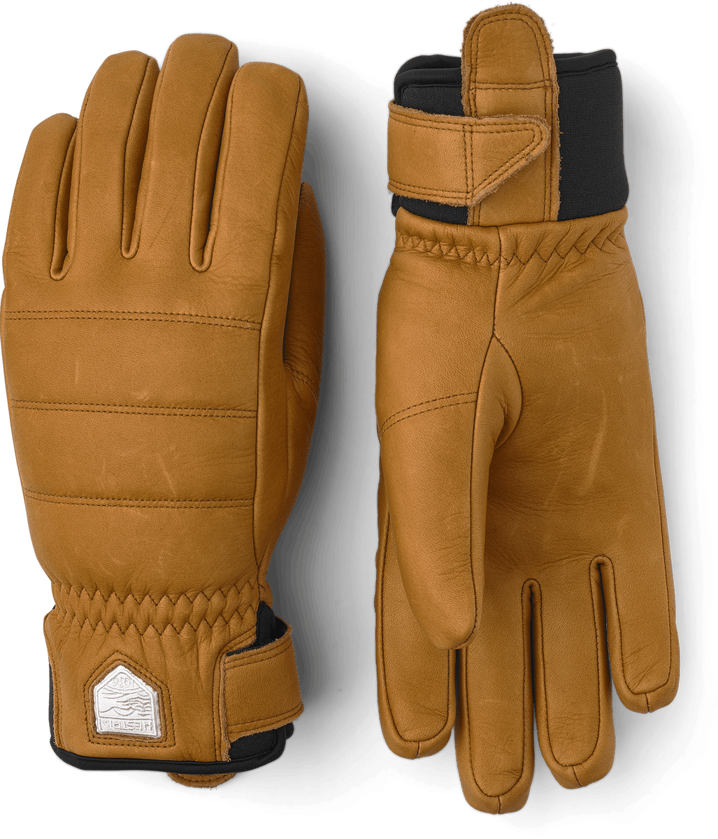 Hestra Alpine Primaloft Leather Gloves - Leather Ski Snow Alpine Prima ...