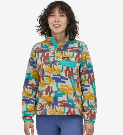 Patagonia Fleece - Women's Lightweight Synchilla® Snap-T® Fleece Pullo ...